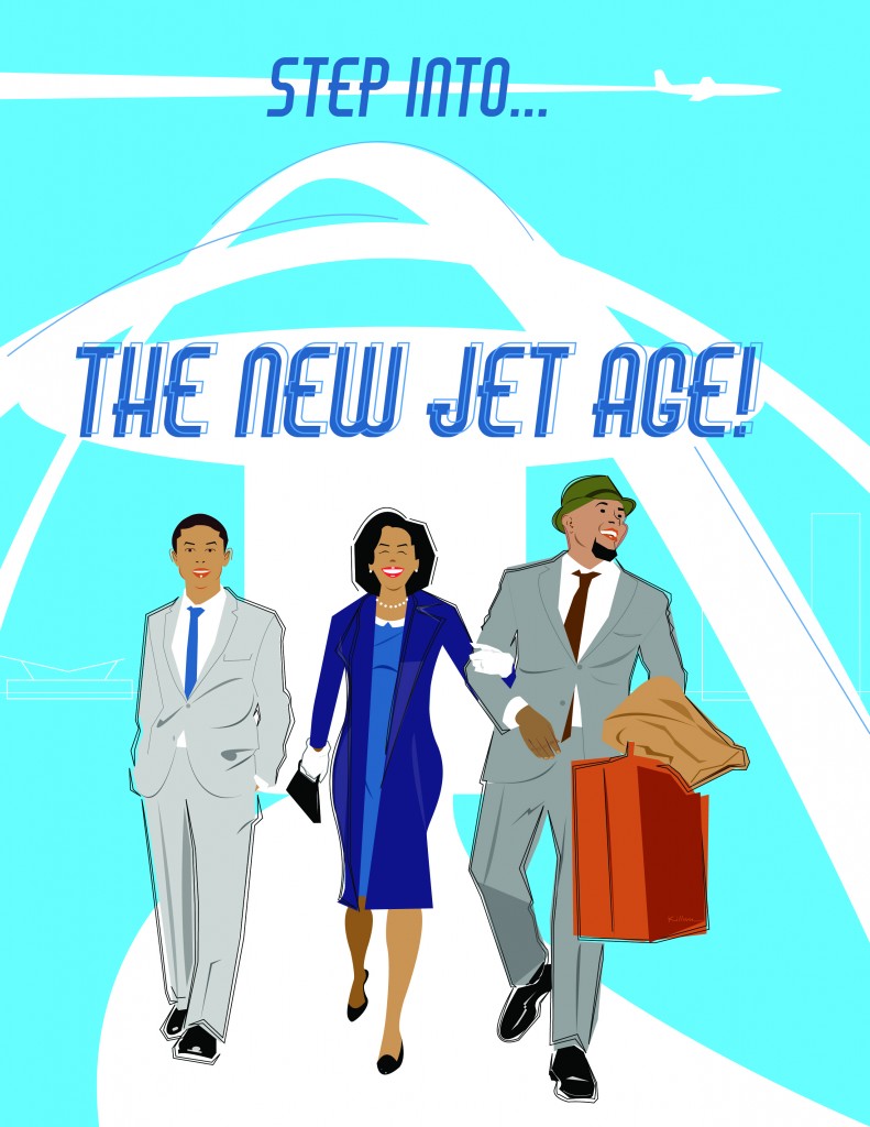 Guy Killum Explores The New Jet Age Through Retro Futuristic Scenes ...